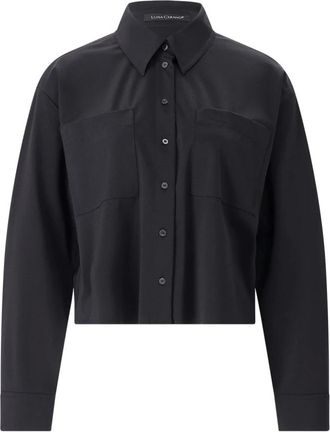 Luisa Cerano Femme, Blouses et Chemises, Noir, Taille: 42 FR Chemises