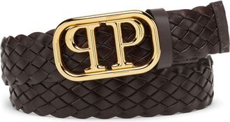 Philipp Plein Gürtel mit Logo-Schnalle - Braun