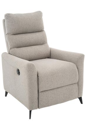 Livetastic Relaxsessel, Grau, Schwarz, Metall, Textil, 72x100x89 cm, Relaxfunktion, Wohnzimmer, Sessel, Relaxsessel