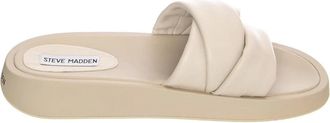 Steve Madden Femme, Chaussures, Beige, Taille: 40 EU Woven Upper Slider