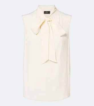 Etro Top aus Cr&ecirc;pe de Chine