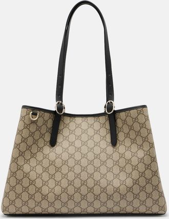 Gucci Shopper GG Emblem Large aus Canvas