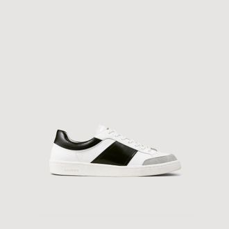 Sandro Niedrige Sneakers aus Leder