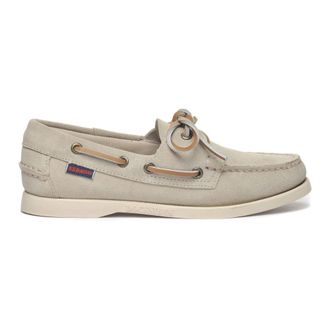 Sebago Flache Schuhe f&uuml;r Frauen - - Shoes - Damen - Beige - 37 EU