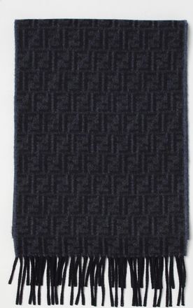 Fendi Wende-Schal aus Wolle und Kaschmir mit durchgehendem FF-Monogramm