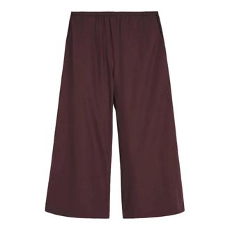 By Malene Birger Pantalon large Luisa - Femme - Pantalons - Brun - Taille: 38 FR