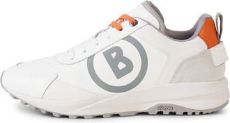 Bogner Golf Sneaker f&uuml;r Herren - Wei&szlig;/Orange - 42