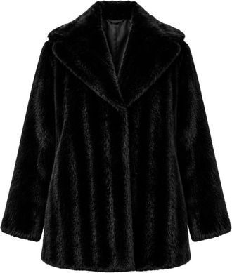 Max Mara Manteau Court Mstneo - Femme - Vestes - Noir - Taille: 40 FR