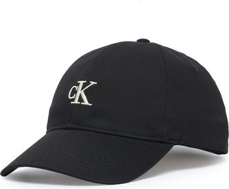 Calvin Klein Cap Calvin Klein Monogram Embroidery Baseball Cap LV04G5002G Schwarz