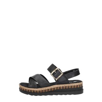 Rieker Sandalen Plat - - Shoes - Damen - Schwarzk - 36 EU