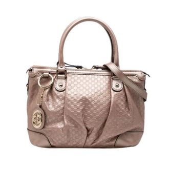 Gucci Pre-owned Sukey Satchel - - Pre-owned - Damen - Rosa - ONE SIZE