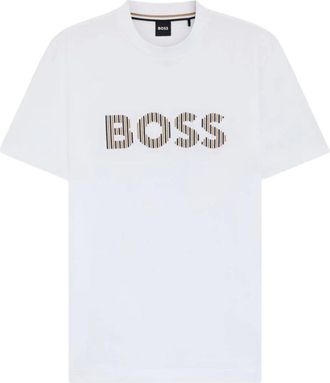 HUGO BOSS Homme, Tops, Blanc, Taille: XL Thompson T-Shirt