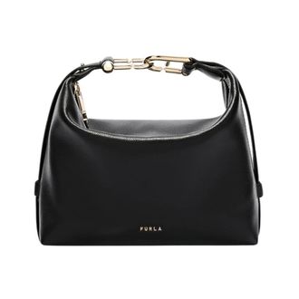 Furla Femme, Sacs, Noir, Taille: ONE Size Tonie Mini Sac Hobo