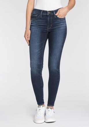 Levi's Skinny-fit-Jeans LEVIS 310 Shaping Super Skinny, Damen, Gr. 26, L&auml;nge 30, blau (ive got this), Denim/Jeans, Obermaterial: 85% Baumwolle, 13% Polyester