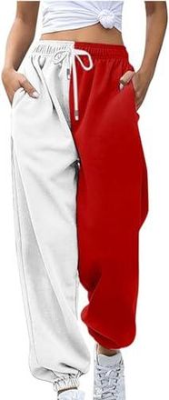 Generic Pantalon de Jogging pour Femme Pantalon Imprimé de Jolis Motifs Taille Haute Pantalon de Sport Pantalon Confortable avec Poches Pantalon Detente Femme