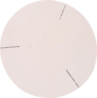 IFUNDOM Feuerfeste Siliziumkarbid Unterlage Rund 25cm X 1cm Wiederverwendbare Brennofenmatte f&uuml;r Keramik Glasur und Modellierung Hitzebest&auml;ndige Ofenwerkzeuge