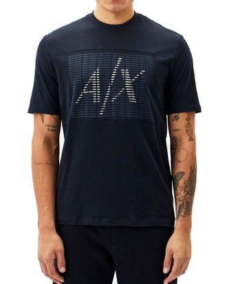 A|X Armani Exchange Rundhalsshirt Regular Fit Logo Shirt - 6DZTJD