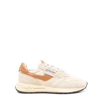 Autry Femme, Chaussures, Beige, Taille: 44 EU Baskets basses