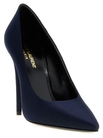 Saint Laurent Monceau Pump - Navy