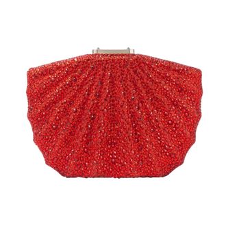 Twentyfourhaitch Femme, Sacs, Rouge, Taille: ONE Size Clutches