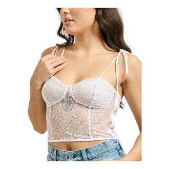 Ga&euml;lle Paris Damen, Oberteile, Wei&szlig;, 2XLGr&ouml;&szlig;e