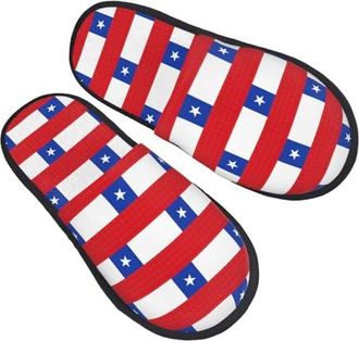 Generic Drapeau Du Chili Unisexe Slippers Confortable Chaussures De Maison Respirantes Chaussons Pour Ext&eacute;rieur Int&eacute;rieur Maison L