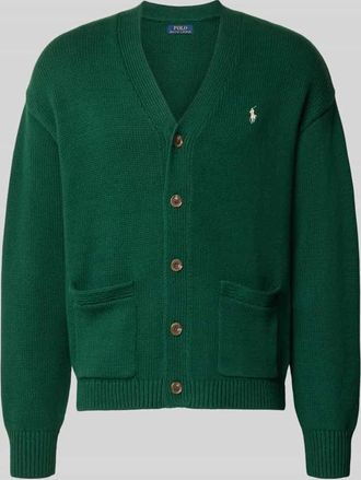 Polo Ralph Lauren Relaxed Fit Strickjacke aus reiner Baumwolle