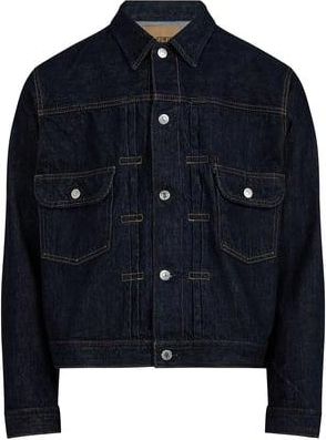 Edwin Veste denim oversize en coton