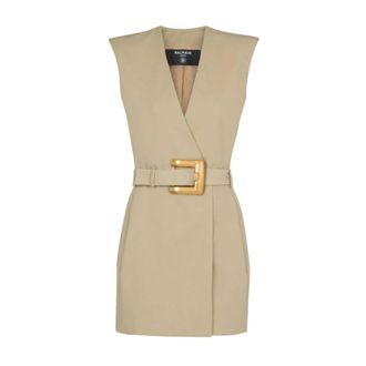 Balmain Balmain Kleider - - Dresses - Damen - Beige - XS