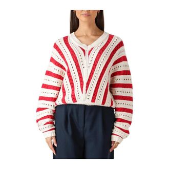 Catwalk Junkie Ajour Strickpullover - - Knitwear - Damen - Mehrfarbig - M