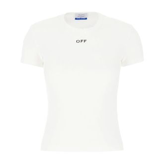 Off-white Femme, Tops, Blanc, Taille: 34 FR T-Shirt