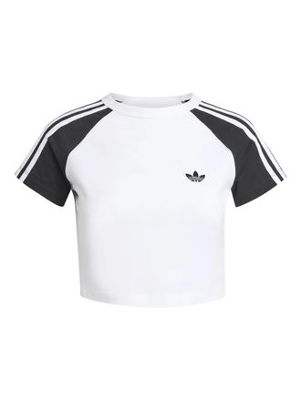 adidas t-shirt Baby &agrave; 3 bandes signature - Blanc