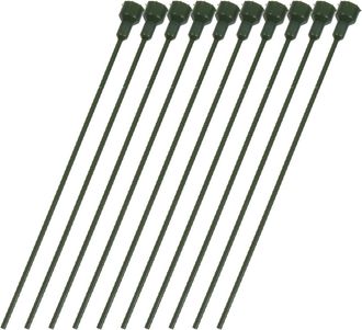 Supvox K&uuml;nstliche Blumenstiele aus PVC Flexible Verl&auml;ngerungsst&auml;be f&uuml;r Selbstgemacht Blumenarrangements 10 St&uuml;ck Transparent Mehrzweck Blumenhalter f&uuml;r Baste