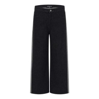 Patrizia Pepe Wide Jeans - - Jeans - Damen - Schwarzk - W26