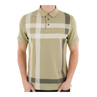 Barbour Blaine Tailored Tartan Polo - - Tops - Herren - Gr&uuml;n - XL