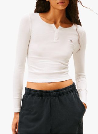 Tommy Hilfiger T-shirt cintr&eacute; &agrave; logo