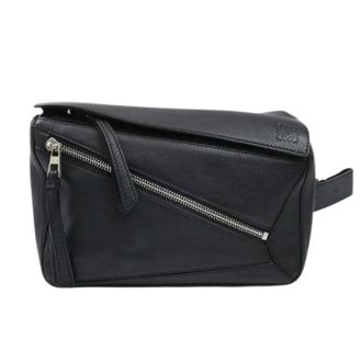 Loewe Pre-owned Puzzle Classic Calf Crossbody Bag - - Pre-owned - Herren - Schwarzk - ONE SIZE