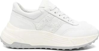 Hogan Femme, Chaussures, Blanc, Taille: 38 EU Hi-Fi Baskets