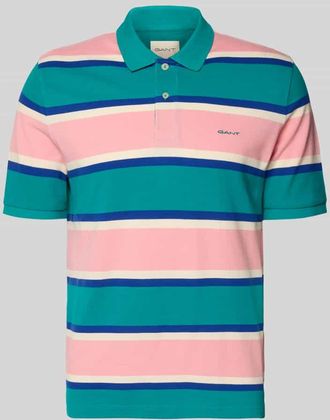 GANT Slim Fit Poloshirt mit Logo-Stitching