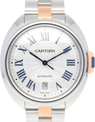 Cartier Montre-bracelet Vintage Pre-owned - Homme - Pre-owned - Blanc - Taille: ONE Size