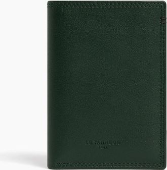 Le Tanneur Porte cartes vertical Martin en cuir lisse
