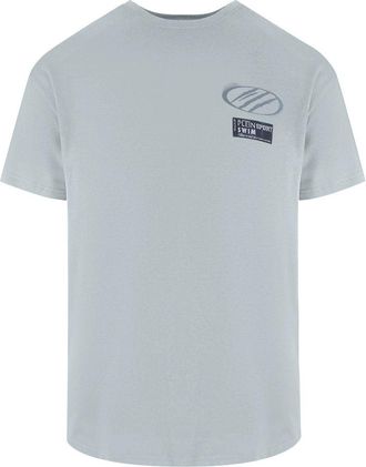 Plein Sport Kurzarm-T-Shirt in Blaugr&uuml;n