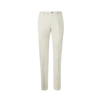 Incotex Schlank geschnittene Hose - - Trousers - Herren - Wei&szlig; - 2XL