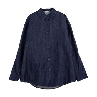 Dries Van Noten Damen, Blusen & Hemden, Blau, SGr&ouml;&szlig;e