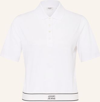 Joop Joop! Jeans Piqu&eacute;-Poloshirt Talena weiss