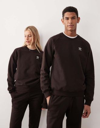 adidas Originals Essential - Sweatshirt in Braun-Brown
