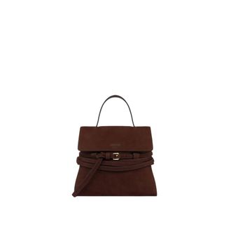 Moschino Tie Me Small Hand Bag - - Bags - Damen - Braun - ONE SIZE