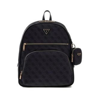 Guess Grand sac &agrave; dos technique Adrian Logo - Femme - Sacs - Noir - Taille: ONE Size