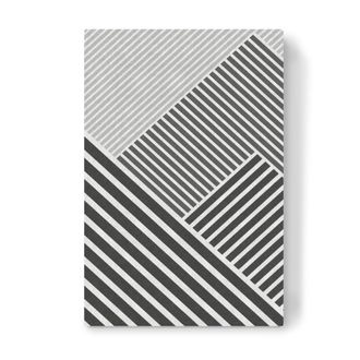 artboxONE Leinwand 30x20 cm Abstrakt Line Geometry A von Vitor Costa