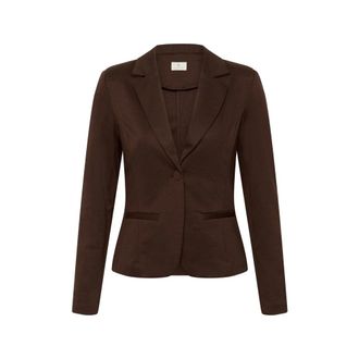 Kaffe Blazer - - Jackets - Damen - Braun - S